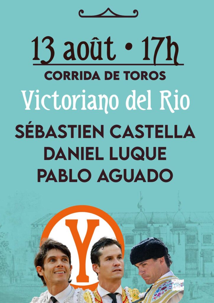 Corrida de Victoriano del Rio - Arènes de Dax